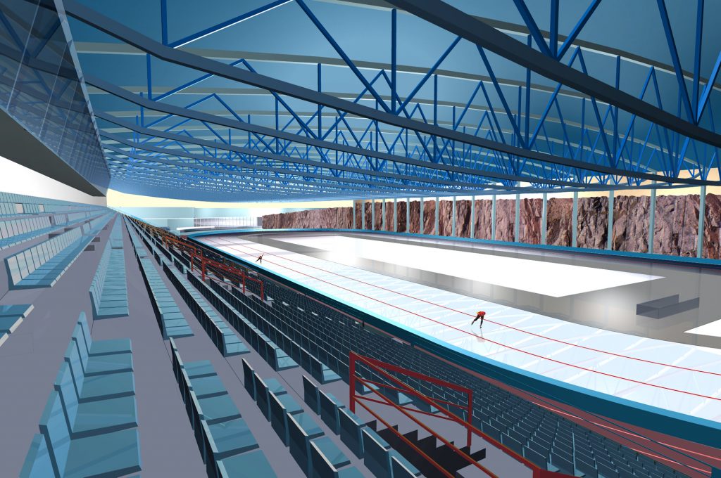 Myllypuro Speed Skating Arena, Finland - HARC